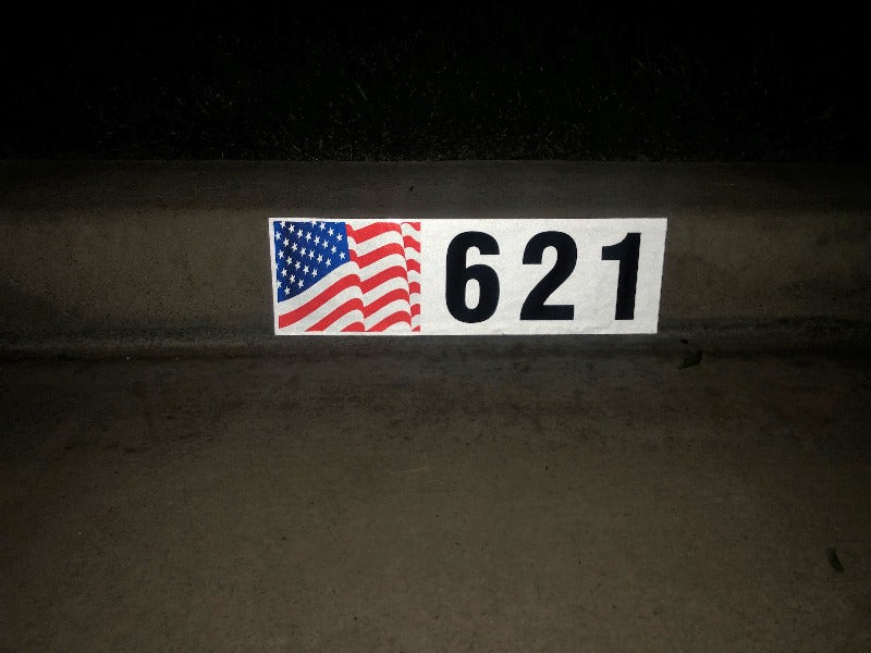 Curb Decals - $9.95 Samples – USA Curb